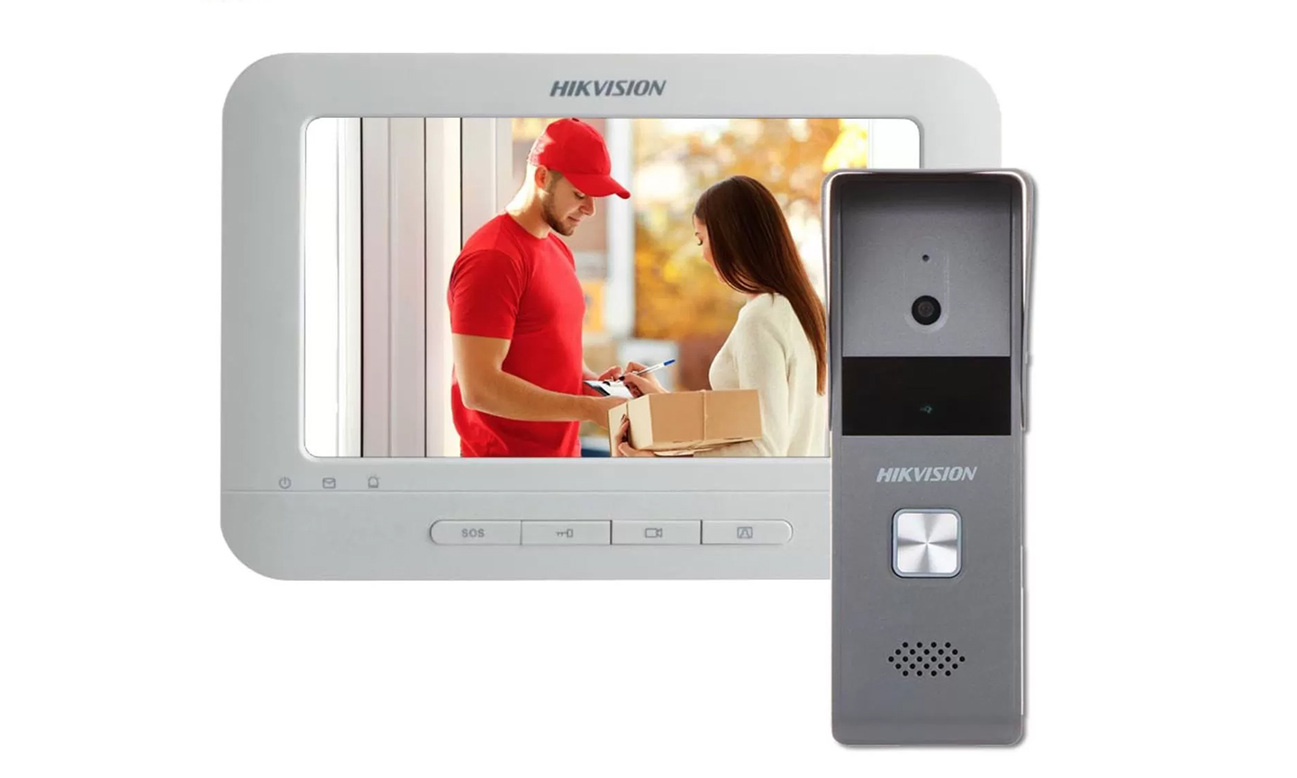 Hikvision (DS-KIS203T) Analog Video Door Phone (Intercom) – Hub Computers Hikvision (DS-KIS203T) Analog Video Door Phone (Intercom) – Hub Computers