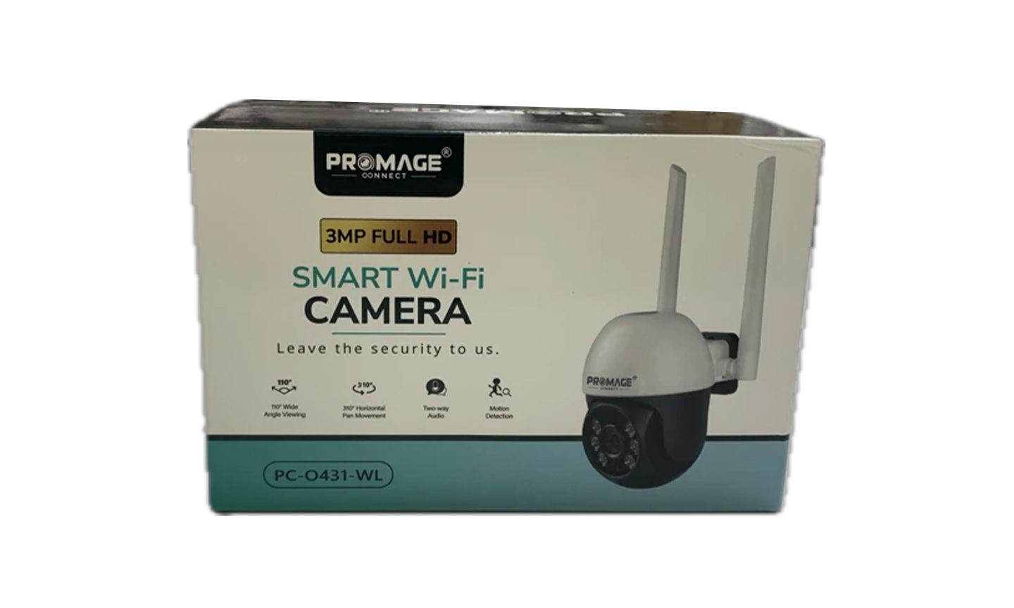 Promage (PC-0431-WL) 3MP Full HD Smart Wifi Camera – Hub Computers
